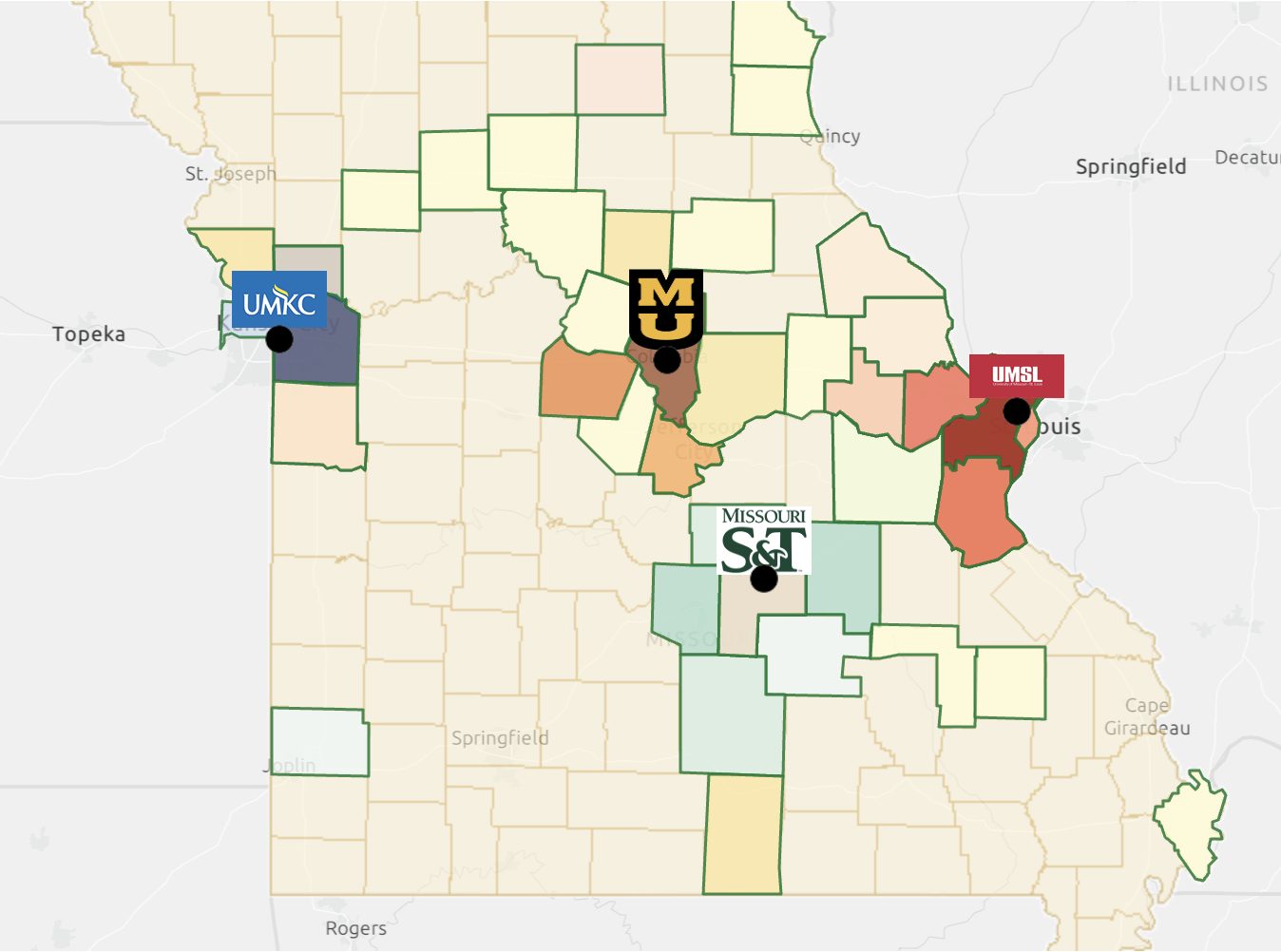 Explore the New UM System Engagement Mapping Dashboard - UM System Community Connect